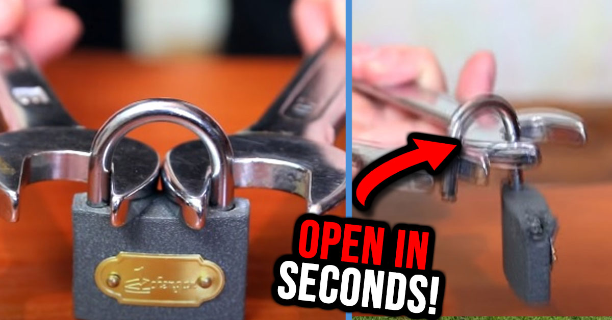 If You Think Having Padlocks is Safe, You Need to Know This Trick ...
