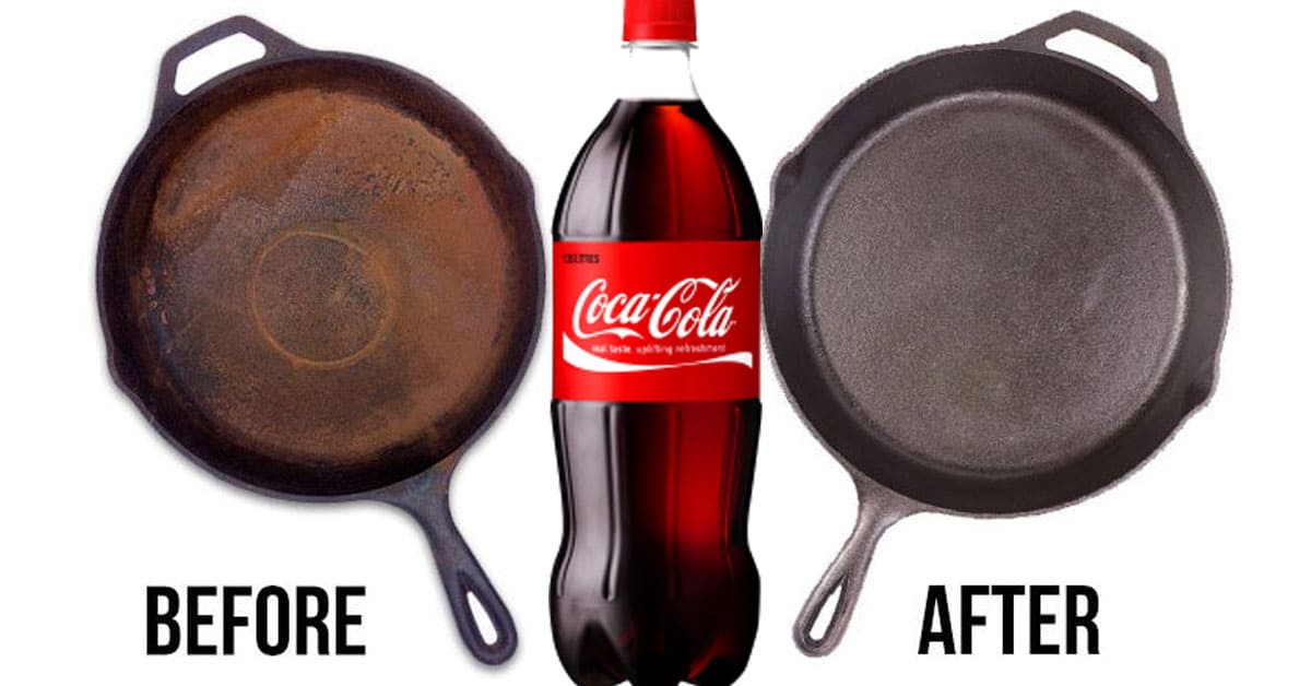 10 Ingenious Ways to Remove Dirt with Just Coke - Goody Feed
