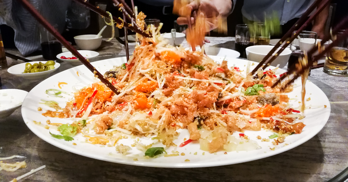 The History Behind Why We Eat Yu Sheng During CNY - Goody Feed