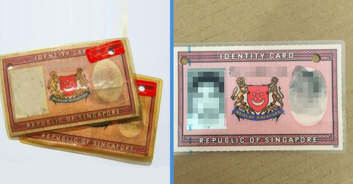 There's Something You Might Not Know About the Colour of the Old NRIC ...