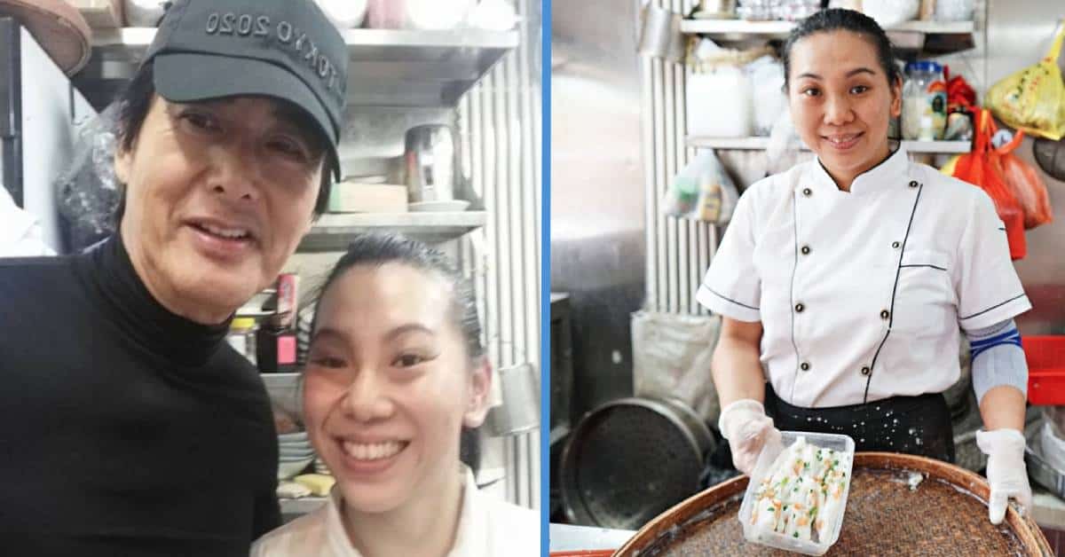 Chow Yun Fat Personally Visits Struggling Single Mum's Chee Cheong Fun ...