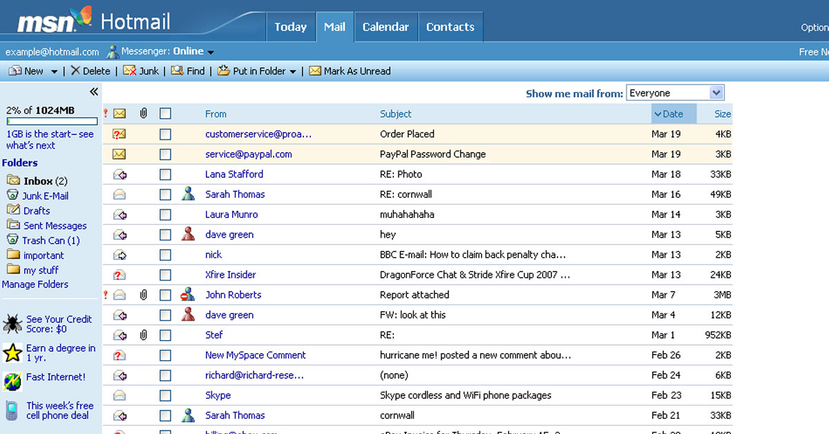 So, Whatever Happened to Hotmail, the First Webmail We All Used ...