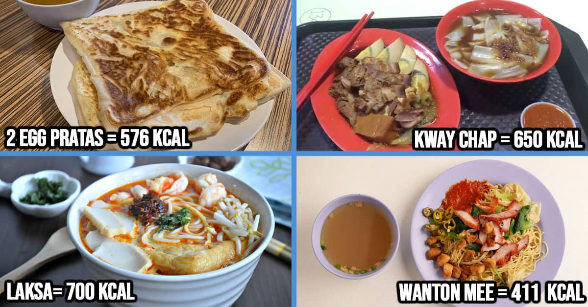 10 Common S’pore Breakfast Foods & The Calories Each Dish Has - Goody Feed