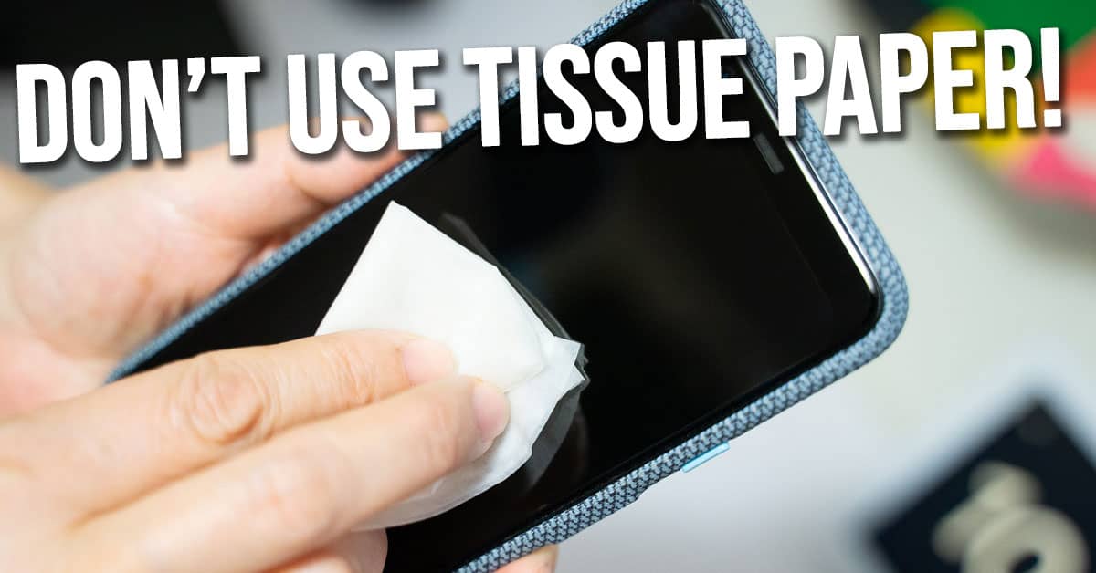 How to Clean Your Smartphone Screen Correctly (Without Having to Buy ...