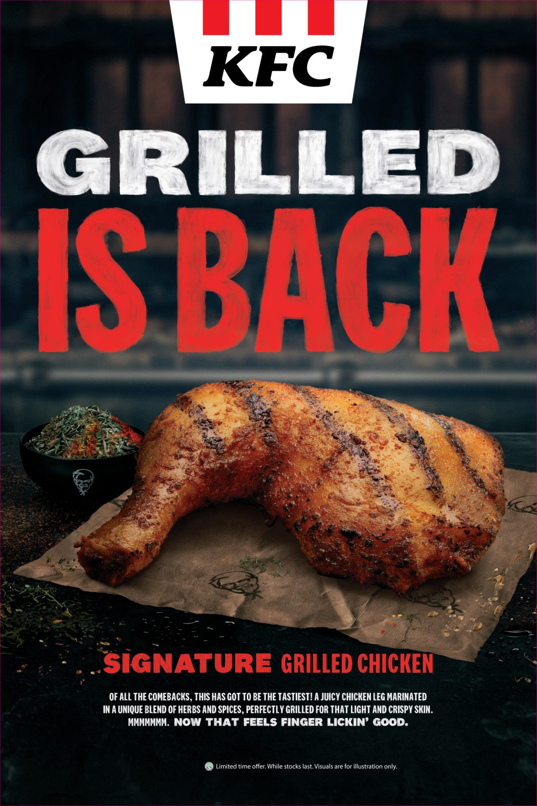 KFC Grilled Chicken Back in S’pore Though We Didn’t Even Know It Once ...