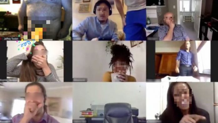 CNN & The New Yorker Staff Caught Playing With Himself During Zoom Call ...