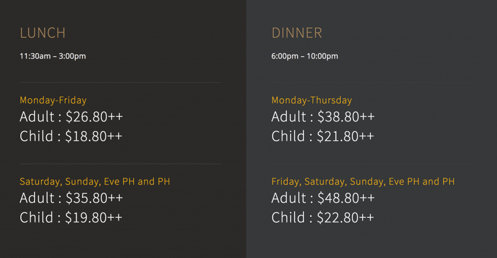 Buffet Town in Raffles Place is Now Halal-Certified; Pricing for ...