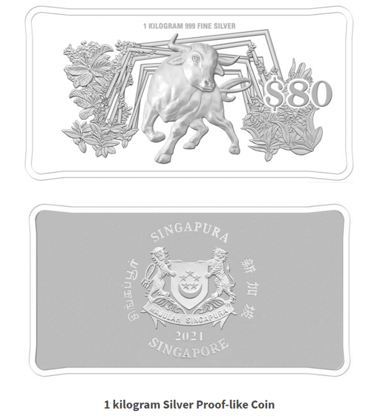MAS Releases 2021 Year of the Ox Limited Edition Coins With Its ...