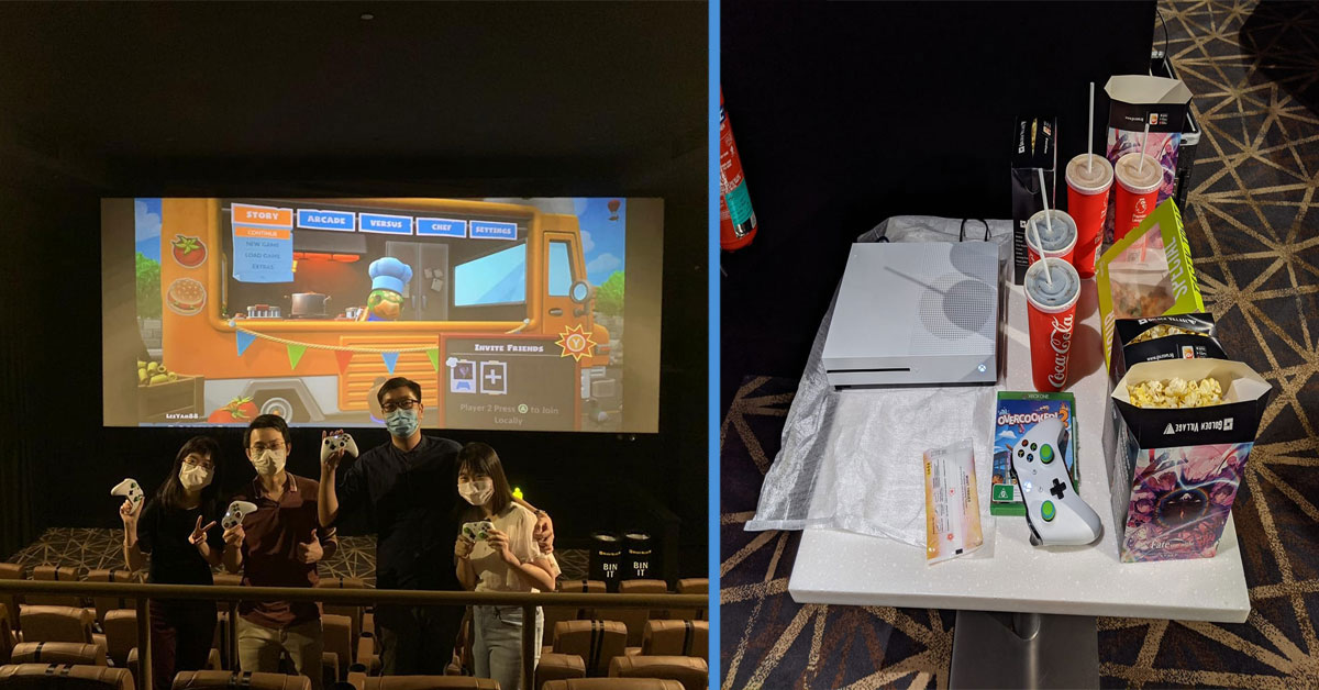 Group Booked Entire Cinema Hall in Funan Mall to Play Video Games for ...