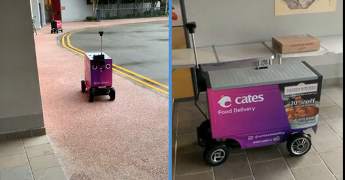 NTU Has a Robot to Make Food Deliveries; Over 400 Orders Delivered ...
