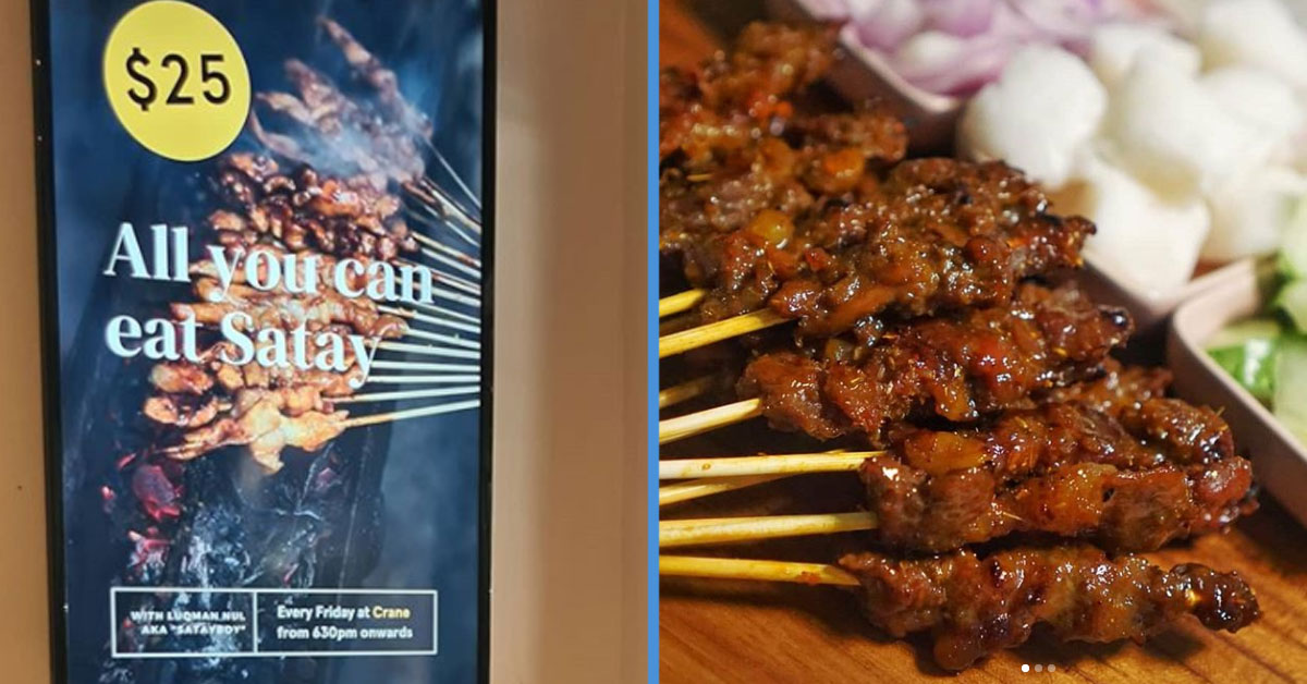 Don’t Say Bojio: Free-Flow Satay Sticks in River Valley Every Friday ...