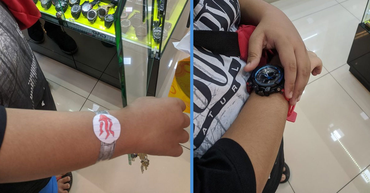 Watch-Fanatic Bought Real Watch for Young Man Who Wore a Paper-Made ...