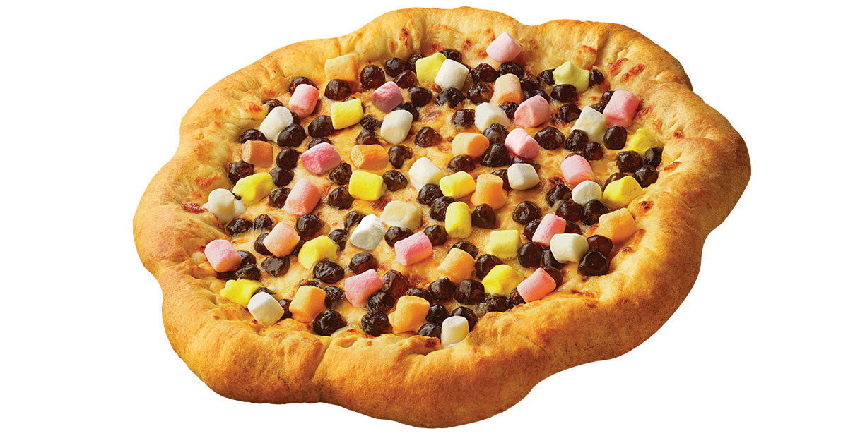 This is Real: Pizza Hut S'pore Having Pizza Topped with Bubble Tea ...
