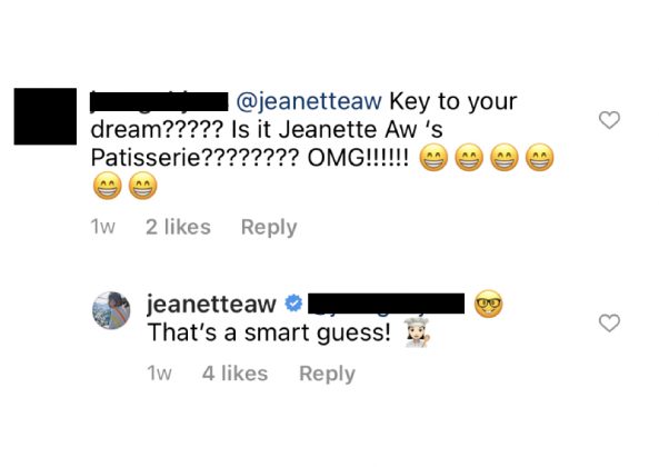 Jeanette Aw Opening a Patisserie & Will Be Running It Herself, But Won ...