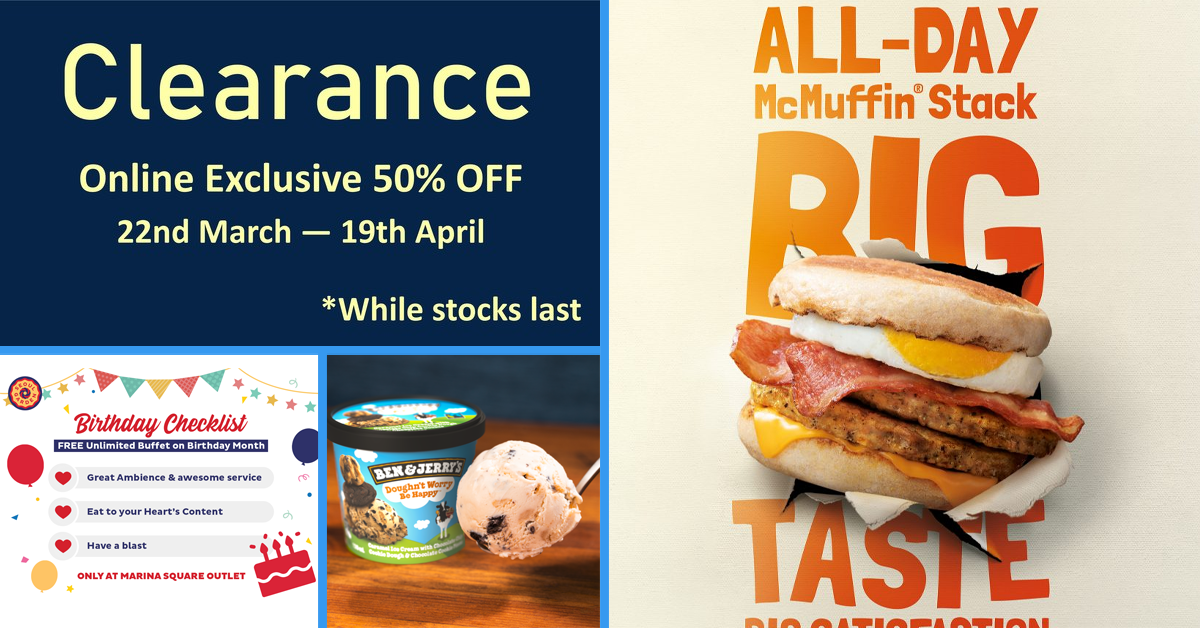 10 Best-est Deals Happening This Week (29 Mar–4 Apr) That Kiasu S ...