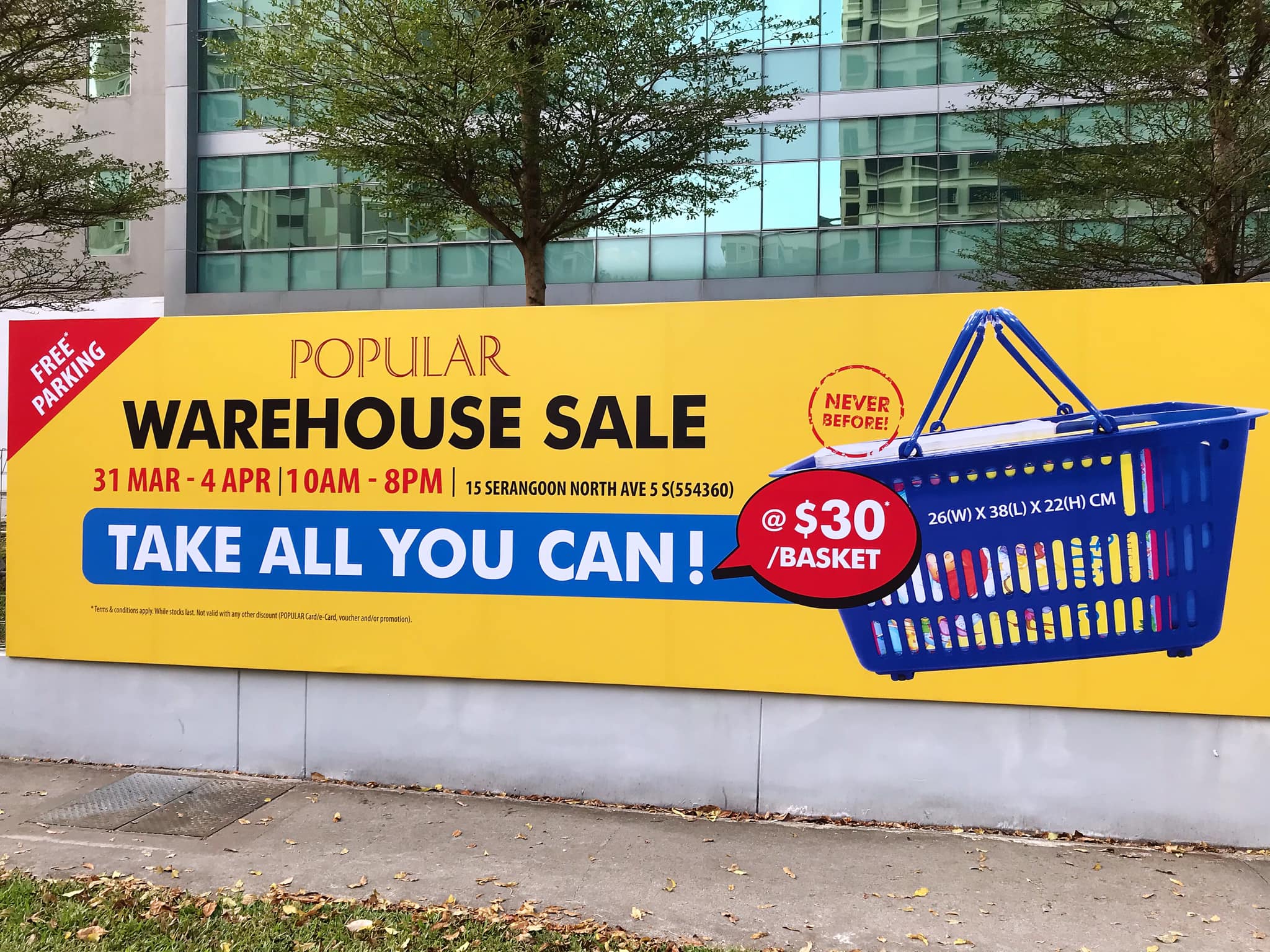 “Take All You Can” for $30 at POPULAR Warehouse Sale Requires Shoppers ...