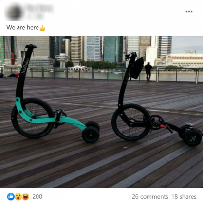 Halfbike, a Bicycle With No Seats, Can Be Bought in S'pore from $1.2k ...