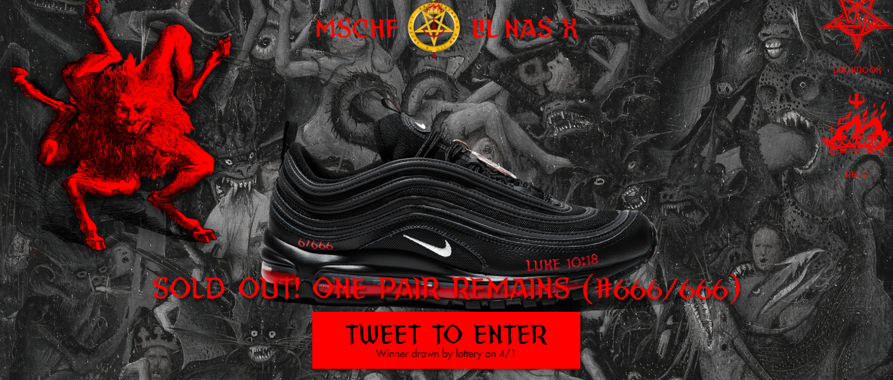 Nike Sues Company That Produced "Satan Shoes" in Collaboration With ...