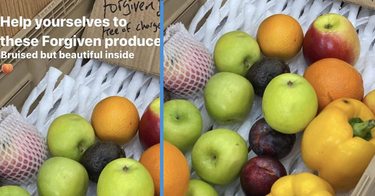 Grocery Store at East Coast Road Gives Away Bruised Fruits and ...