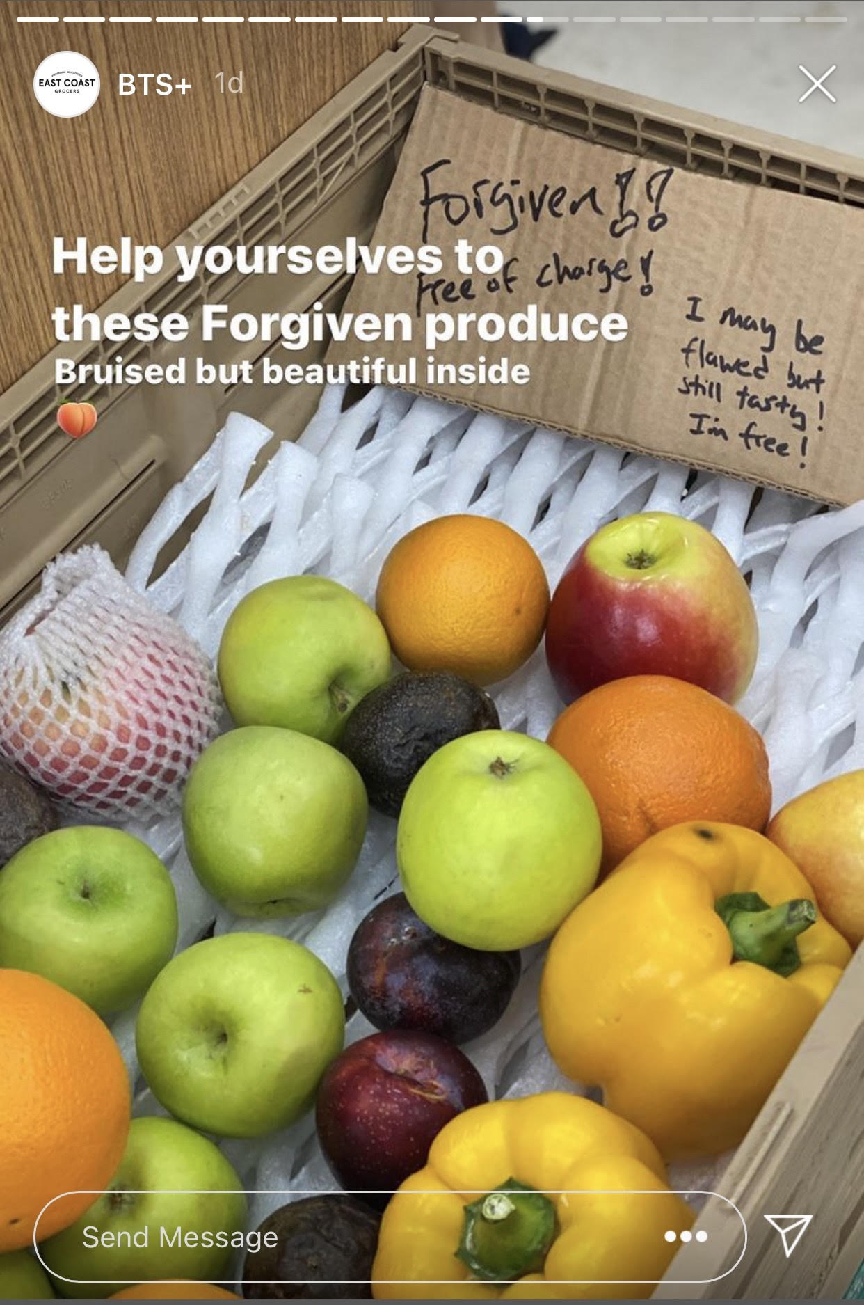 Grocery Store at East Coast Road Gives Away Bruised Fruits and ...