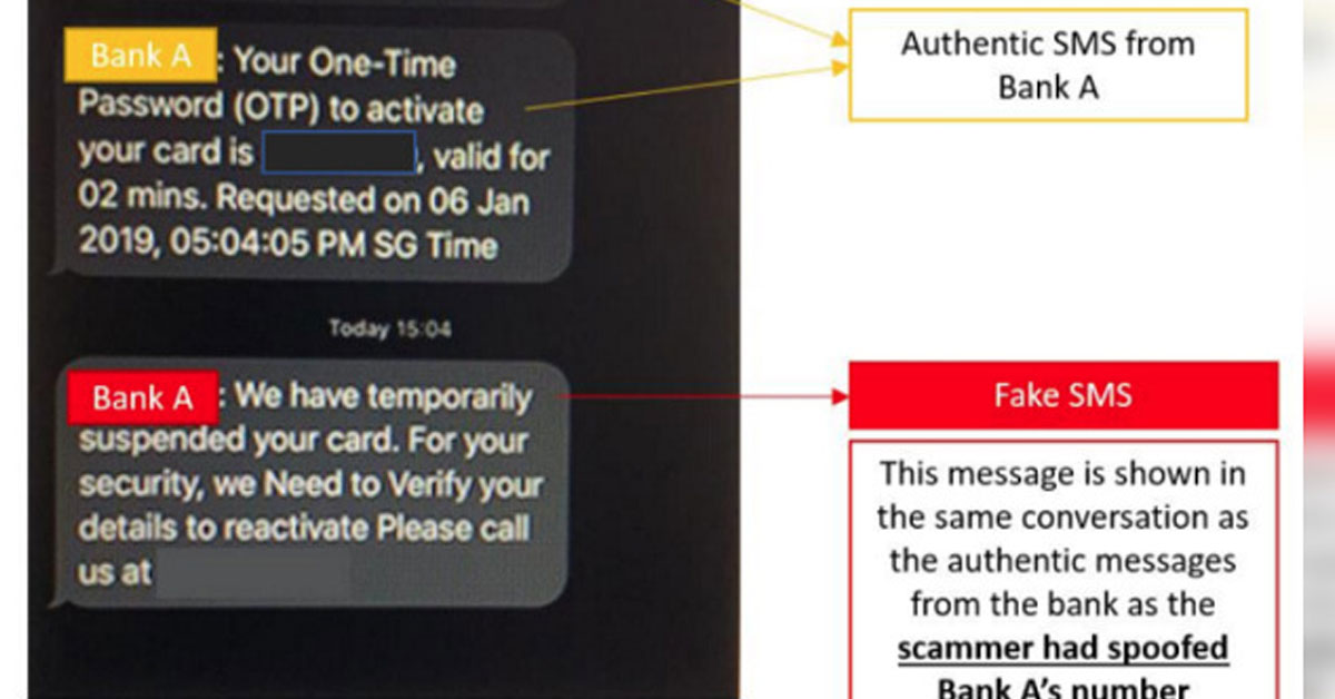 Scammers Are Now Sending SMSes That Appear in Threaded Messages By ...