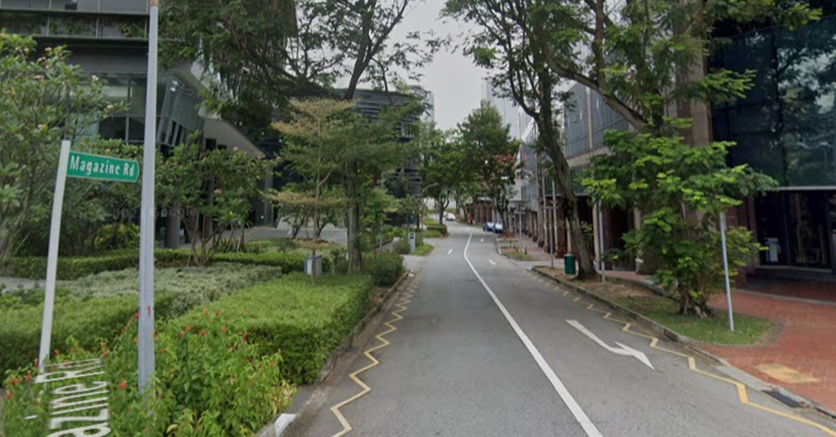 9 Police Cars and An Ambulance Arrived at Magazine Road to Spilt Up ...