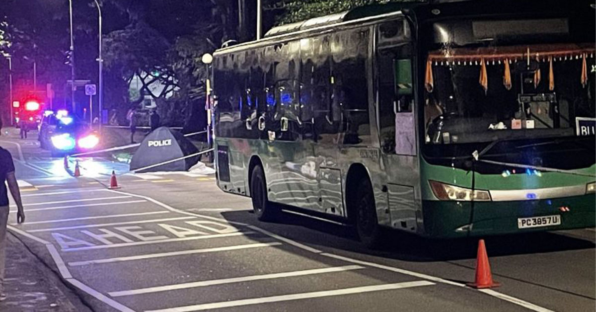 49YO Cyclist Dies After Collision With Shuttle Bus in NTU Last Night ...