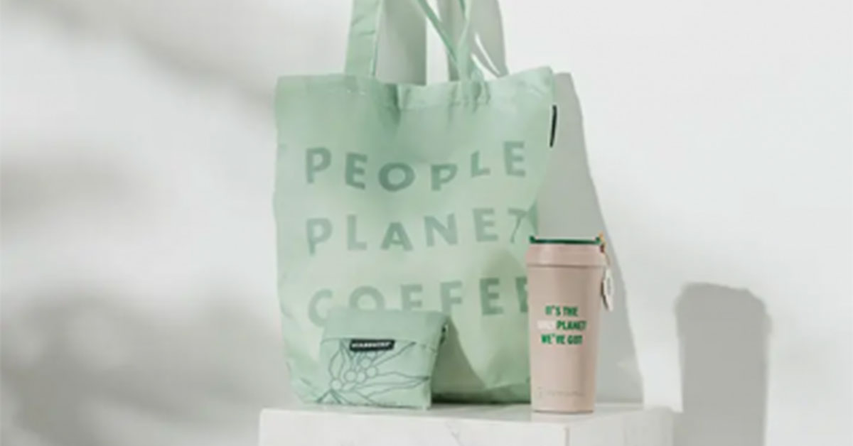 Starbucks Launches Eco-Friendly Bags & Tumblers to Help You Reduce Your ...