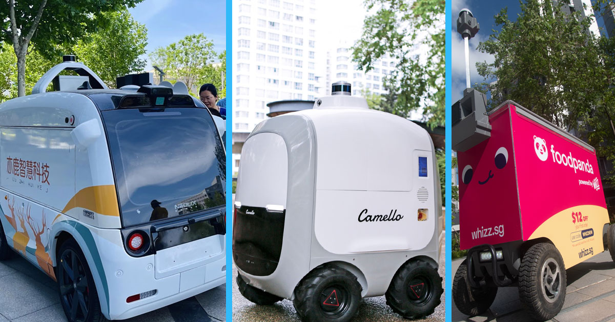 foodpanda Will Be Sending Your Orders With These Robots at NUS, NTU ...