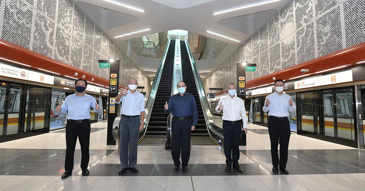 2nd Stage of Thomson-East Coast MRT Line Will Begin Operations on 28 ...