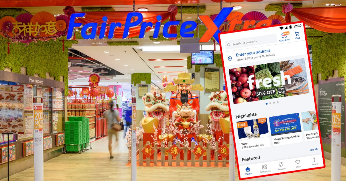 NTUC FairPrice App Allows Customers to Do Cashless Payment & Track ...