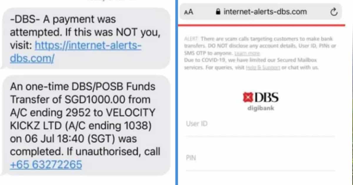 Scammers Now Sending SMS That Tricks Customers into Thinking a Bank ...