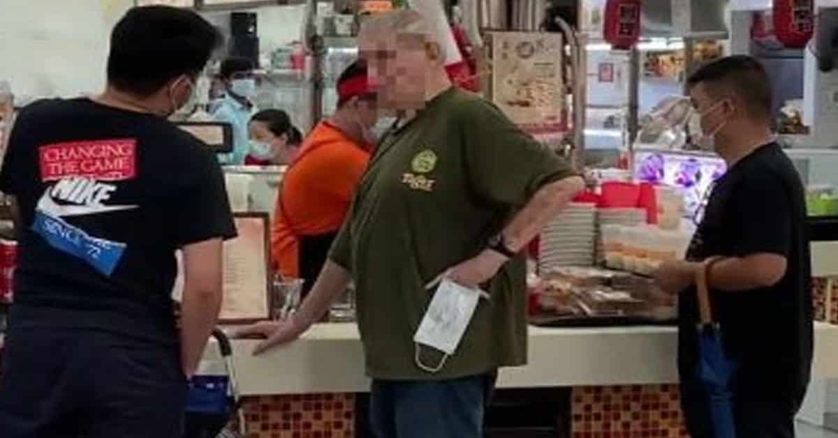 ‘Very Angry’ Man Caused a Ruckus & Refused to Wear Mask at Sembawang ...