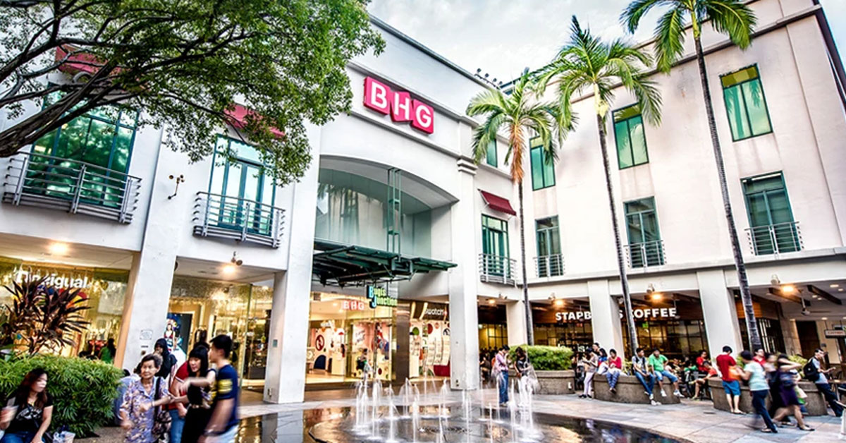 BHG Department Store in Bugis Junction Closed for Deep Cleaning; Mall ...