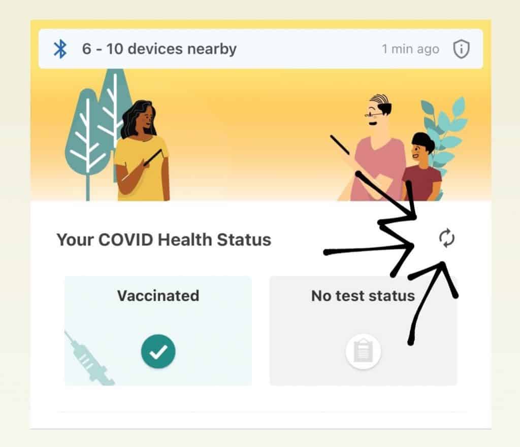 Updated TraceTogether App Comes with a Refresh Button That Can Check If ...