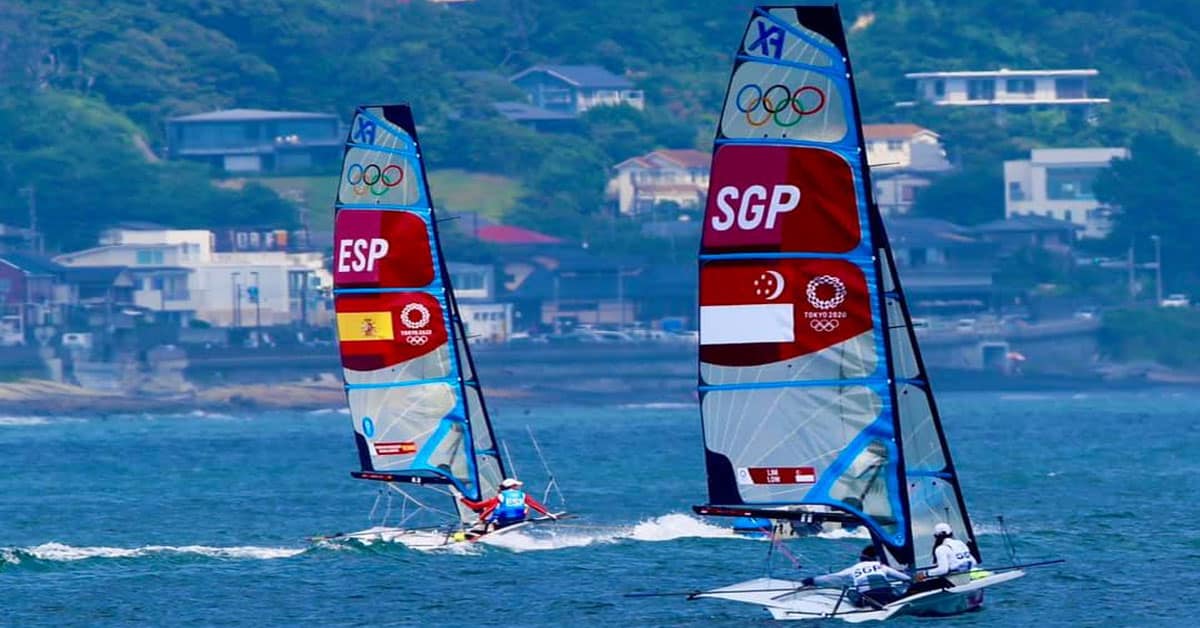S'porean Sailors Qualify for Medal Race in Tokyo Olympics Games 2020 ...