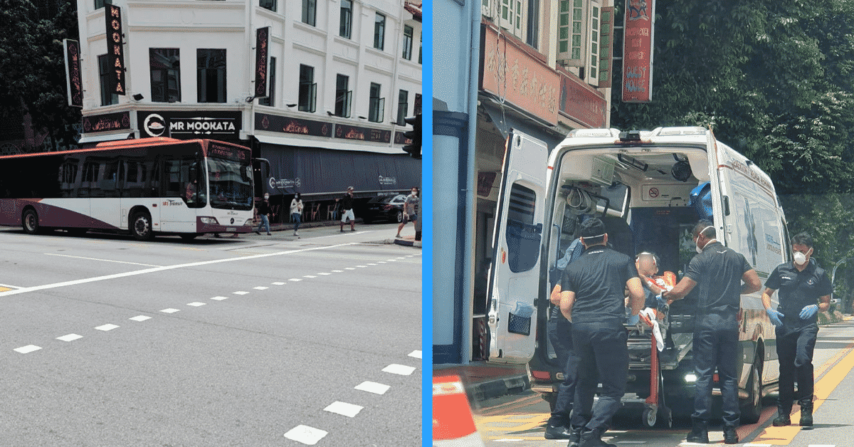 Elderly Who Fell After SBS Bus's Sudden Brake Died After Week-Long ...