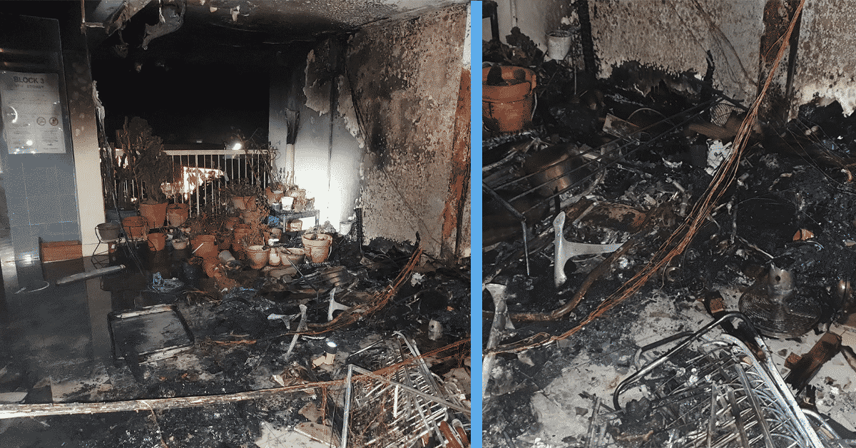 Over 100 Residents Evacuated in Telok Blangah HDB Fire - Goody Feed
