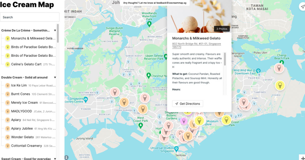 PM Lee’s Son Created Website With All Ice-Cream Places in Spore ...