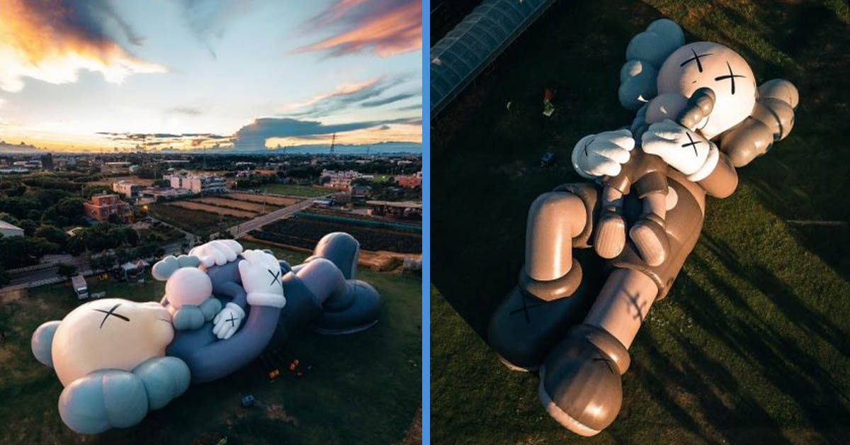 Giant Kaws Art Sculpture will Be at The Float @ Marina Bay from 13 Nov ...