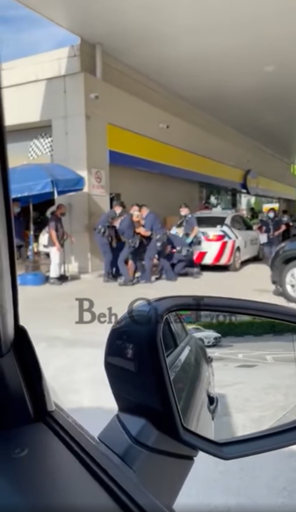 Viral Video of Several Police Officers Pinning Down a Man Was Due to a ...