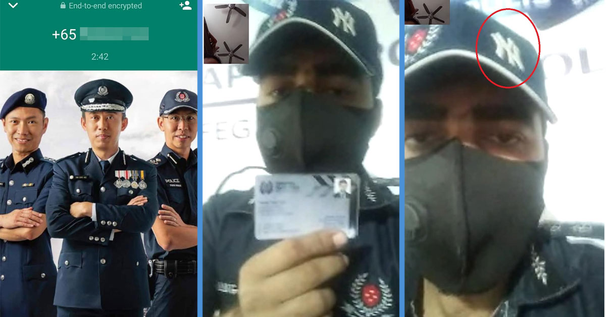 Scammer Allegedly Even Wears SPF Uniform in Video Calls to Scam Others ...