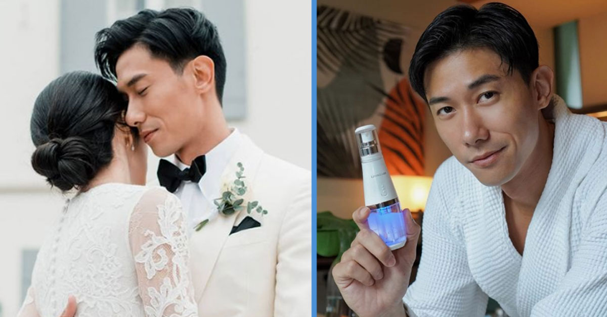Actor Desmond Tan Suddenly Announced That He Has Married His Long-Time ...