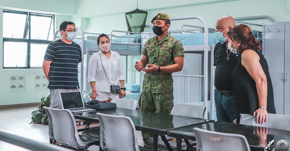 Guided Tour for BMTC Enlistees' Guests During Enlistment Day Finally ...