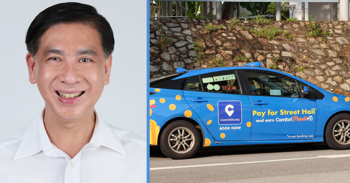 West Coast MP, Ang Wei Neng, Resigned As CEO of ComfortDelGro Taxi ...