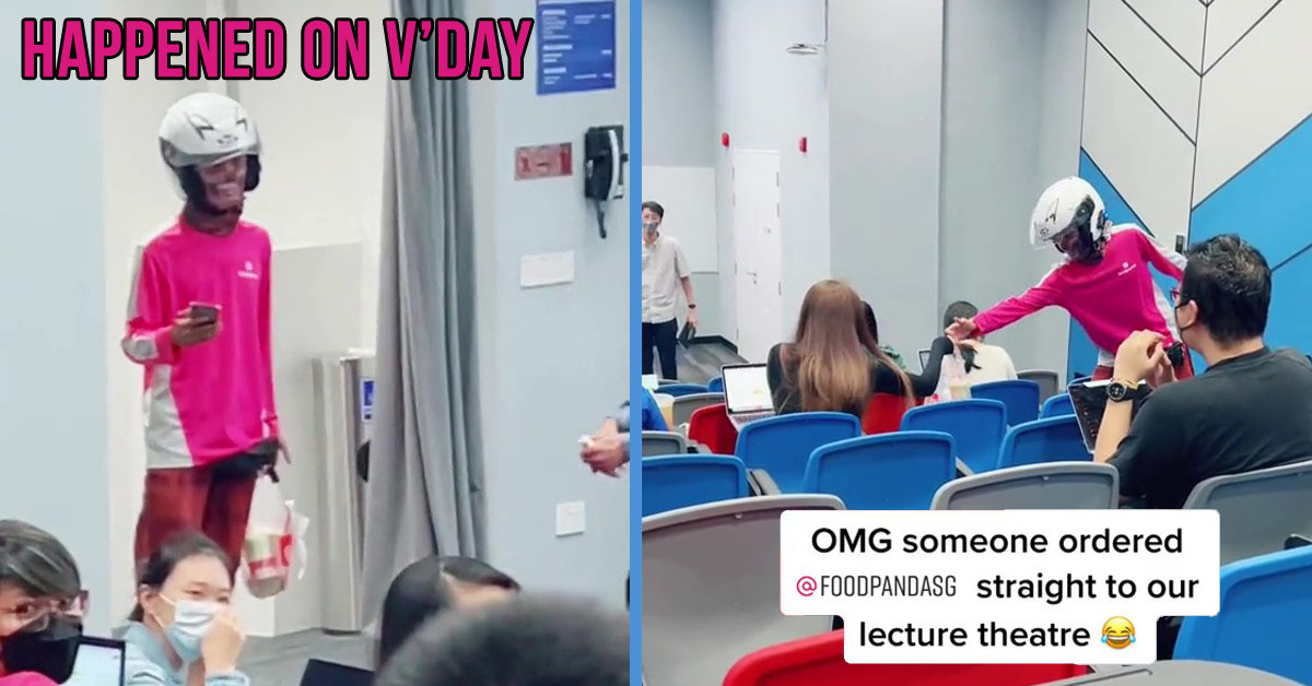 foodpanda Rider & Lecturer Win Praises as Rider Delivers Food Direct to ...