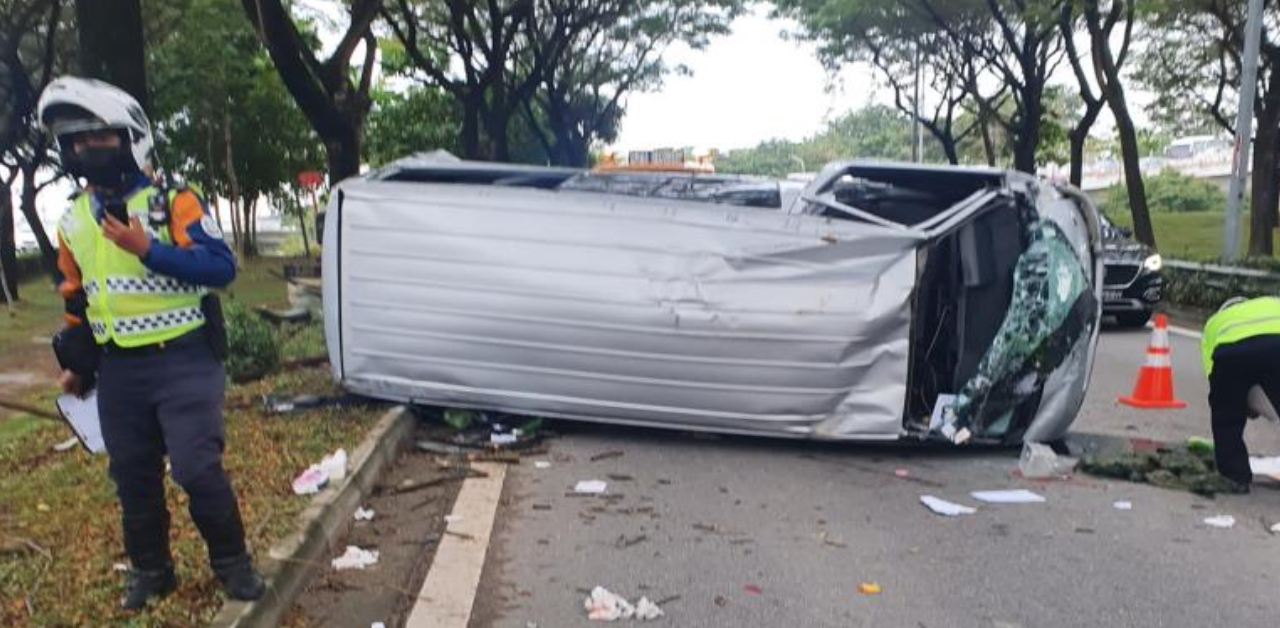 9 People Injured After Mini-School Bus Overturned Along CTE - Goody Feed