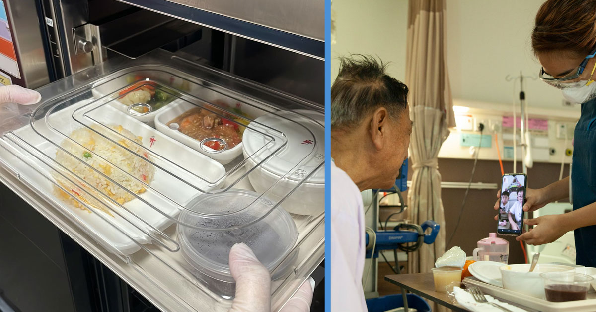 TTSH Prepares Special Reunion Meals for Their Patients, Some With Video ...