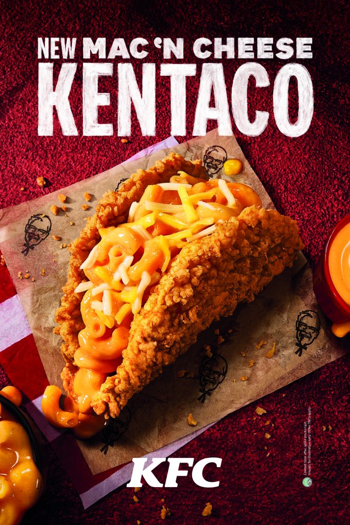KFC S’pore Now Has Mac ‘N Cheese Kentaco, a Taco Made With Lots of ...