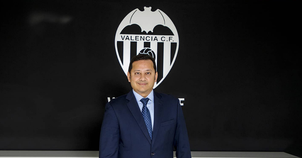 Former S’pore Diplomat & Club President of Valencia CF Anil Murthy ...